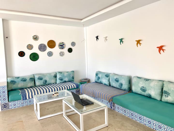 Cozy Arabesque Private Beach House - Kelibia