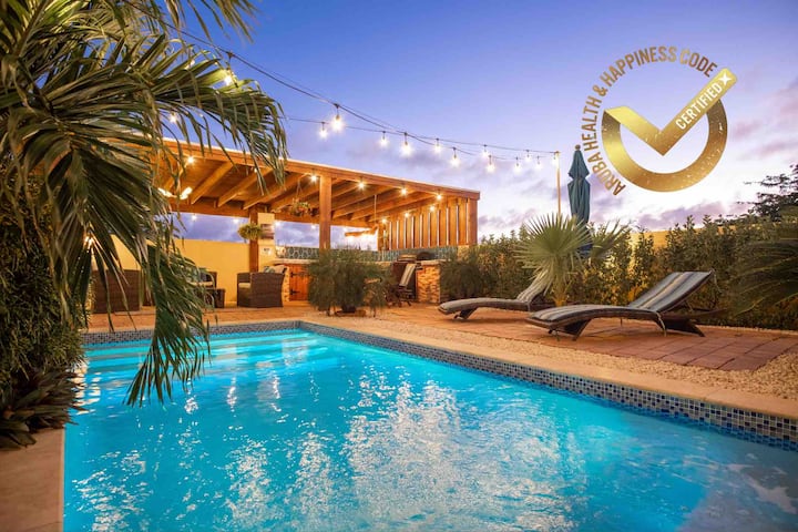 Villa Mar: Charming 1 Br With Pool - Aruba