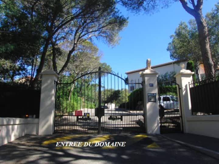 F3 Saint Raphael Piscine,parc, Mer à 50 M - Saint-Raphaël