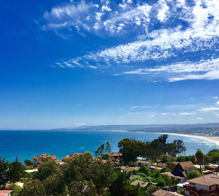 Lindo Depto Con Vista Al Mar - Full Equipado - El Quisco