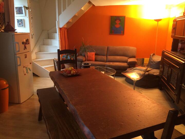 Chambre Privée Dans Duplex Cosy - Nancy