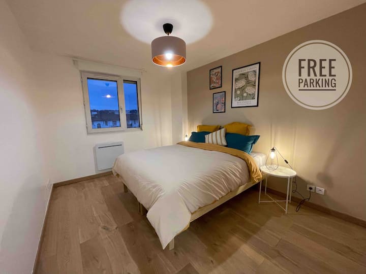 Chez Jade - Joli T4 Au Coeur De Lyon 7 + Parking - Craponne