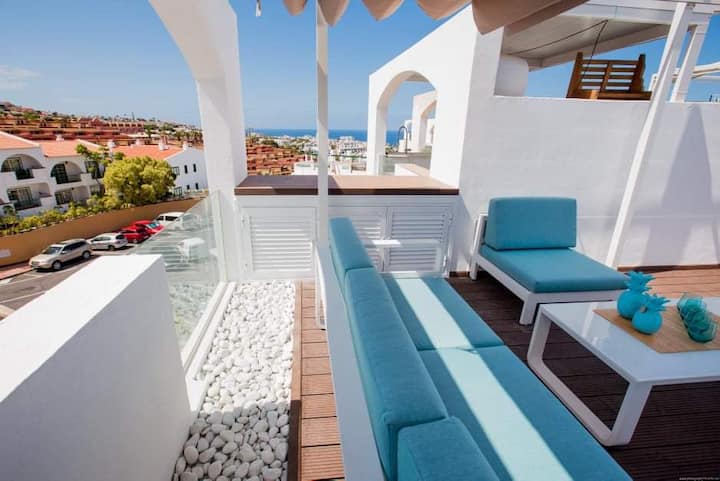 Coral Blue Top Roof Terrace Duplex - Costa Adeje
