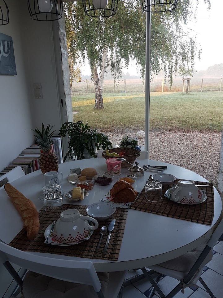 Petit Gîte Avec Entrée Indépendante. Parking. - Touraine