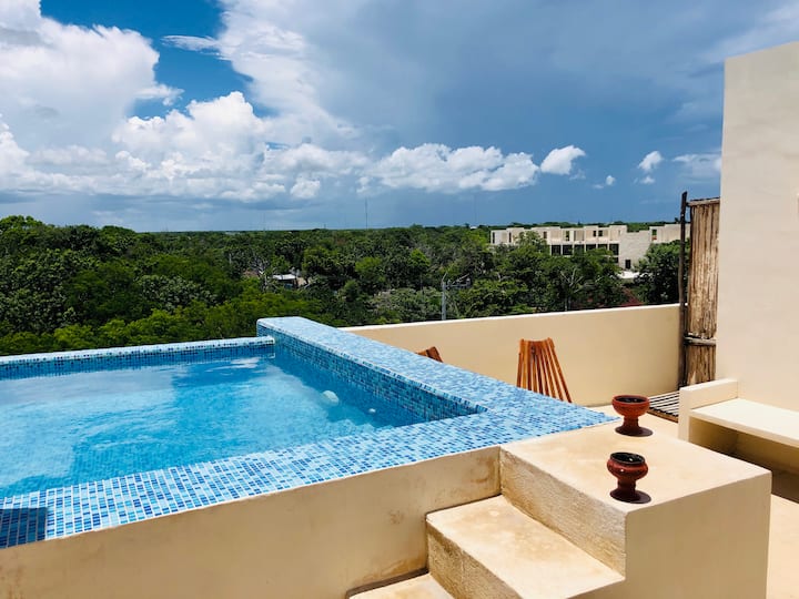 Exclusive Ph | Private Pool, 2 Br, 100 Mbps Wifi - Tulum