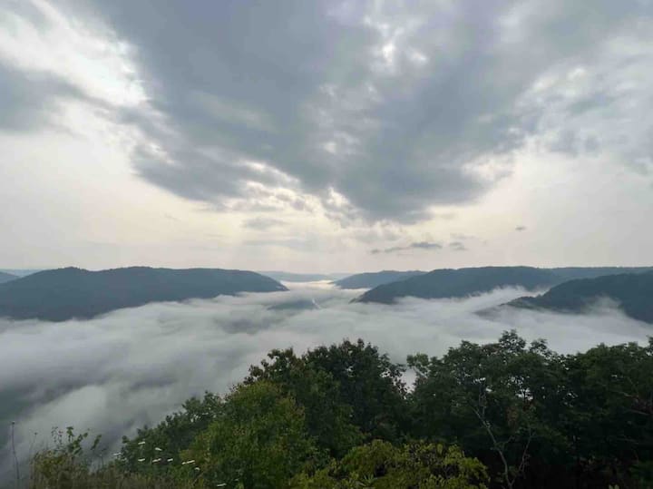 Huge View Private Campsite By New River Gorge Park - Winterplace Ski Resort, WV