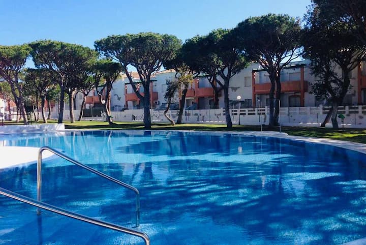 Apartamento Con Porche Y Piscina - Urbanización Novo Santi Petri