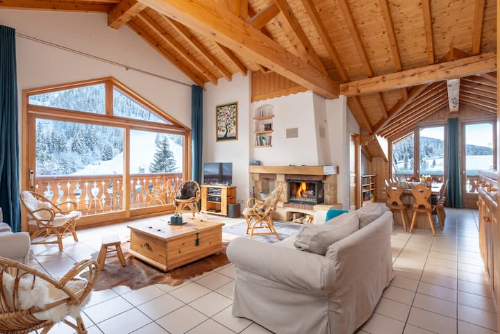 Chalet 140m² 10pers Courchevel 1300 Skis Aux Pieds - La Plagne-Tarentaise