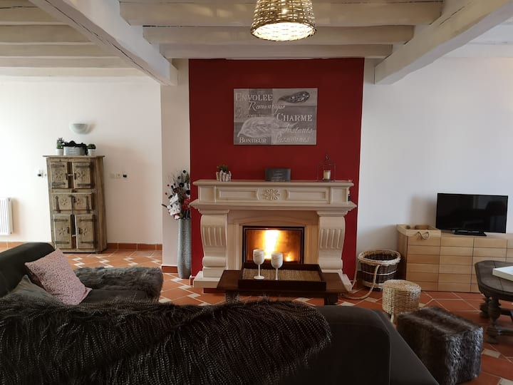 Villa Avec Piscine /8 Chambres : 9 Lits Doubles - Épernay