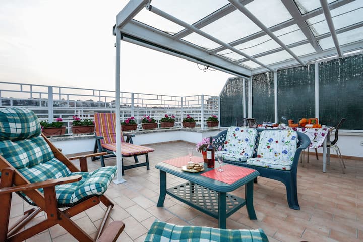 Enjoy The Sunset On Your Vatican Terrace - Rome