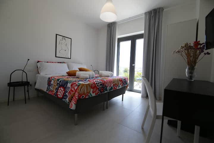 Villa Martorana, Camera Quadrupla Vista Mare - Porto Empedocle