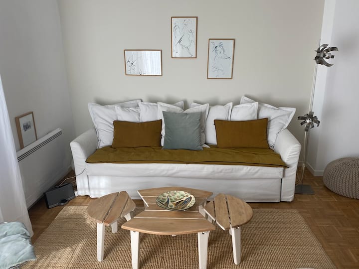 Coeur Ste Maxime Appt 46 M2 Vue Mer,plage à Pieds - Saint-Tropez