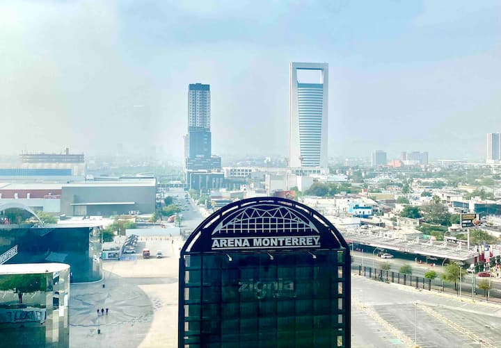 Fundidora Front: Depto Cómodo Y Moderno. - Monterrey