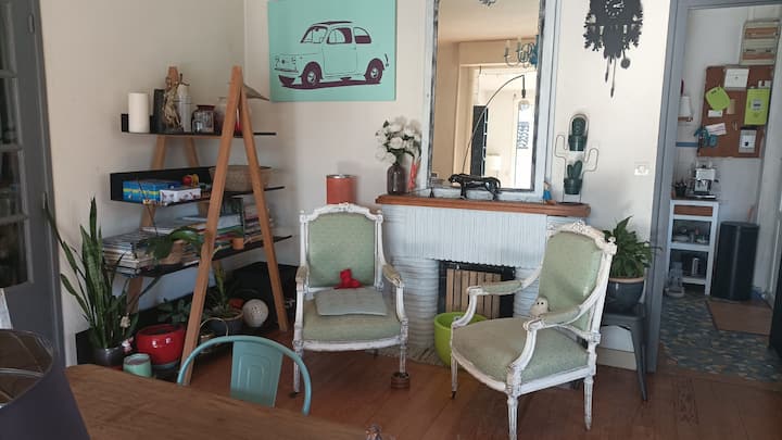 Chambre, Grand Lit, Fonctionnel. - Marmande