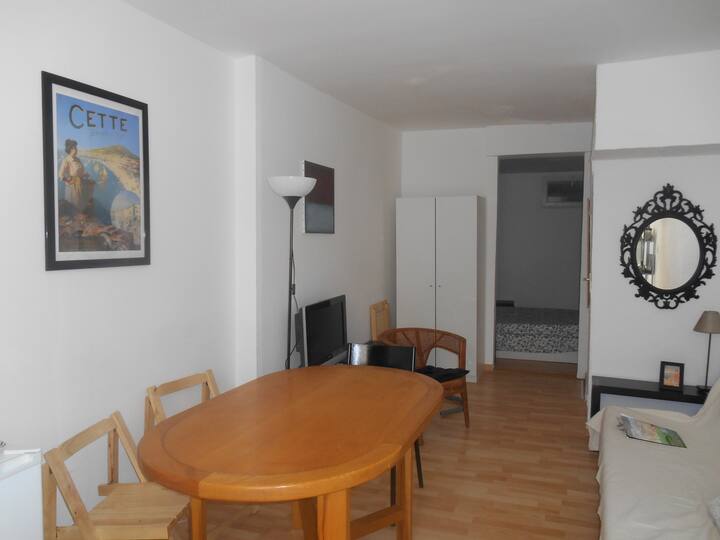 Sète, Rue Piétonne Typique Appartement R-de-ch - Sète