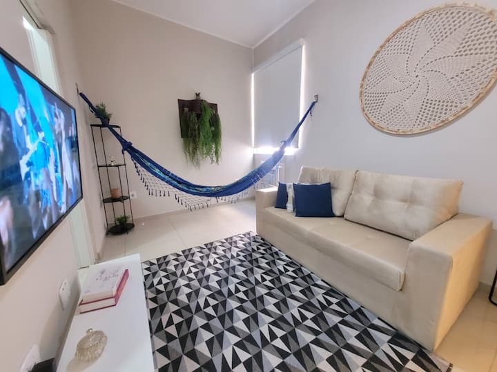 Maravilhoso Apartamento Silencioso No Posto 6. - Rio de Janeiro