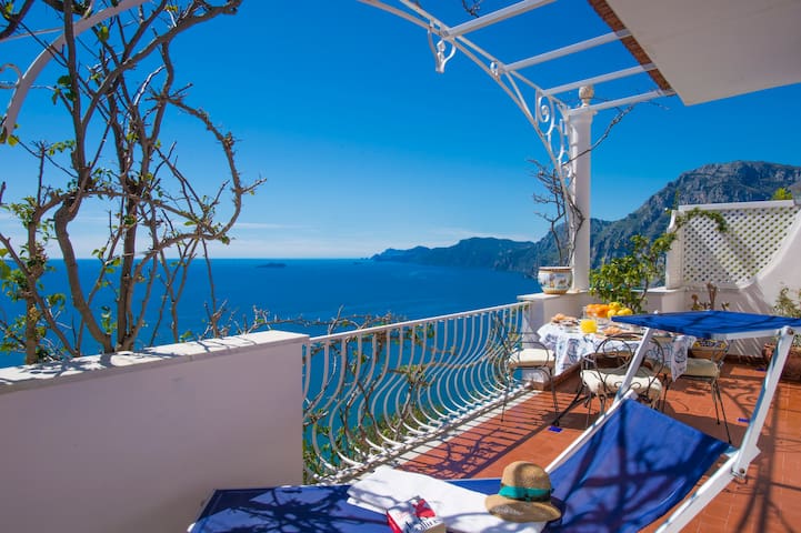 Villa in positano amazing sea view - with pool - Villas for Rent in ...