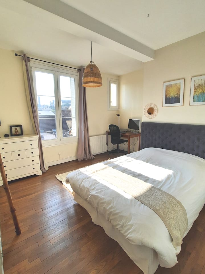 Grand 2 Pièces 45 M² - Paris Sud 5 Min Métro - Villejuif