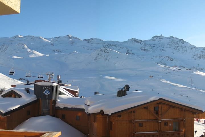 Studio 4p Plein Sud Au Pied Des Pistes - Les Menuires
