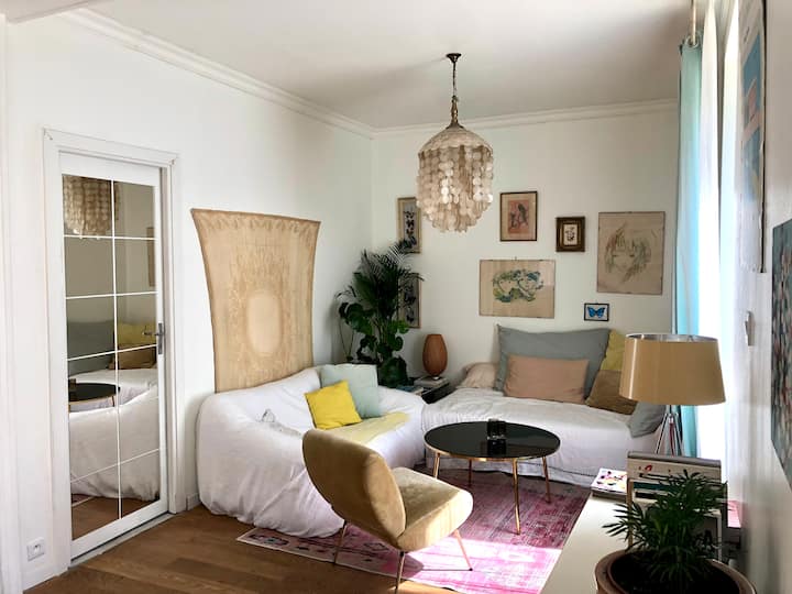 T2, 50m2, Quartier St Charles, Calme Et Lumineux - Biarritz