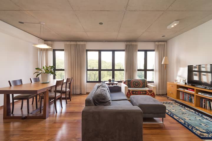 Apt Amplo E Completo Com Vista, Piscina E Academia - São Paulo