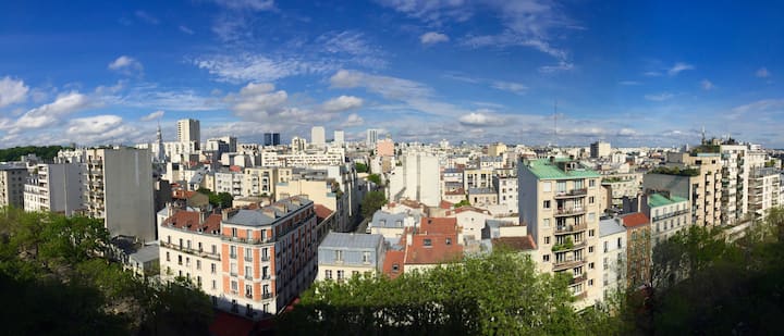 Vue Imprenable, Nation, 75m², 4-8 Personnes - Vincennes