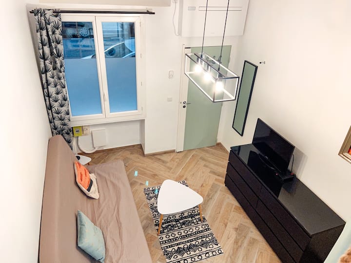 Jolie Tiny House ☆ Entrée S/rue ☆ Mezzanine ☆ Clim - Nice