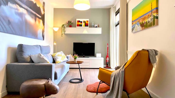 Sants Estacion Apartamento Acogedor En Exiample - バルセロナ