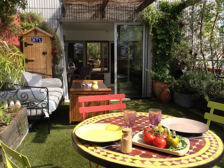 Cosy Appart-terrasse Like A Garden! - París