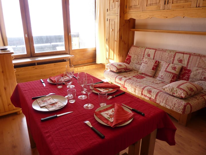 Tres Beau Studio Cocoon Et Ensoleille , Val-caret - Lac du Chevril