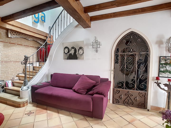 Chambres D'hôtes Au Cœur De La Ville - Villefranche-de-Lauragais