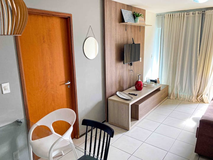 Apartamento Completo A 100m Do Mar - 馬瑟歐