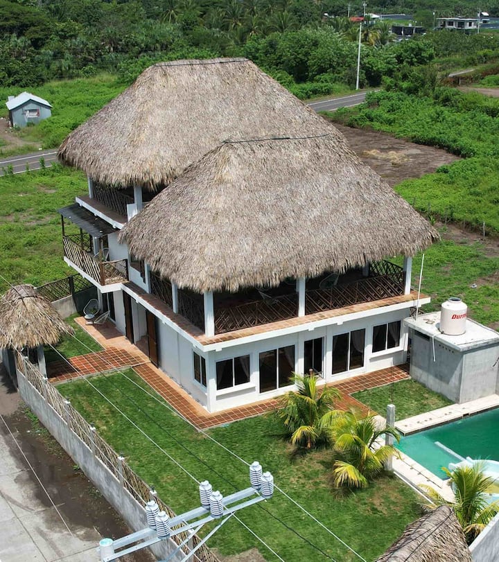 Casa De La Playa, "Los Ranchos" Solo Disfrutala - Chiquimulilla