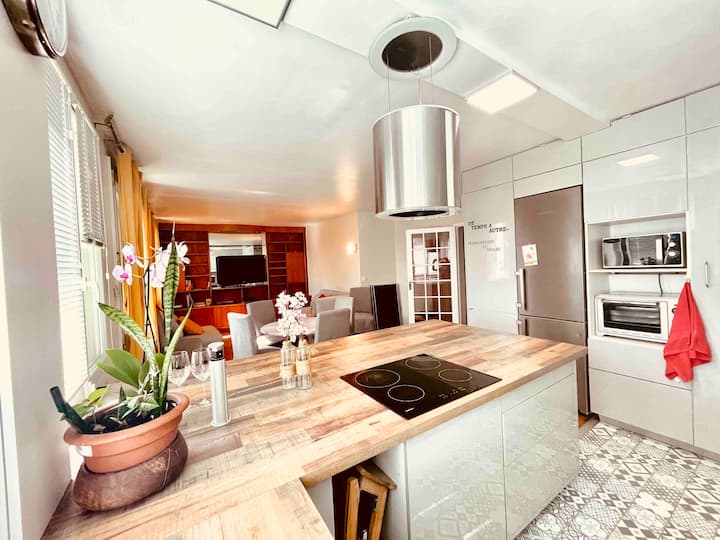 Appartement 3 Chambres 800m De Paris13 - Wifi - Le Kremlin-Bicêtre