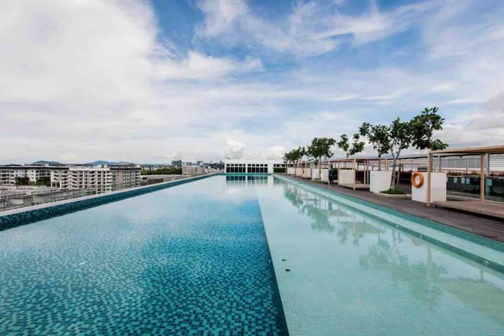 Stylish 1bedflat 4pax@sutera Avenue - Kota Kinabalu