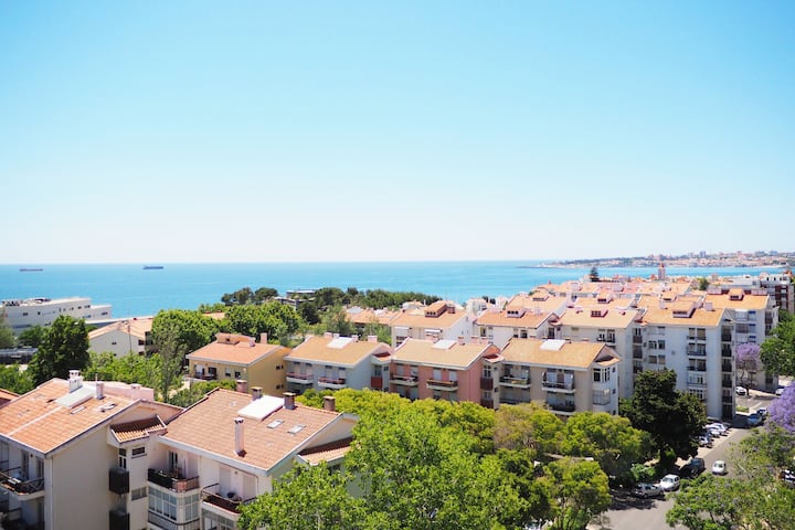 Stunning Sea View In Private Condo & Swimming Pool - Estoril