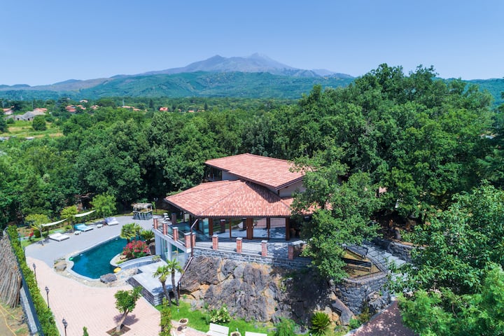 Propiedad Maravillosa Y Relajante, Piscina Privada, Piscina Termal - Nicolosi