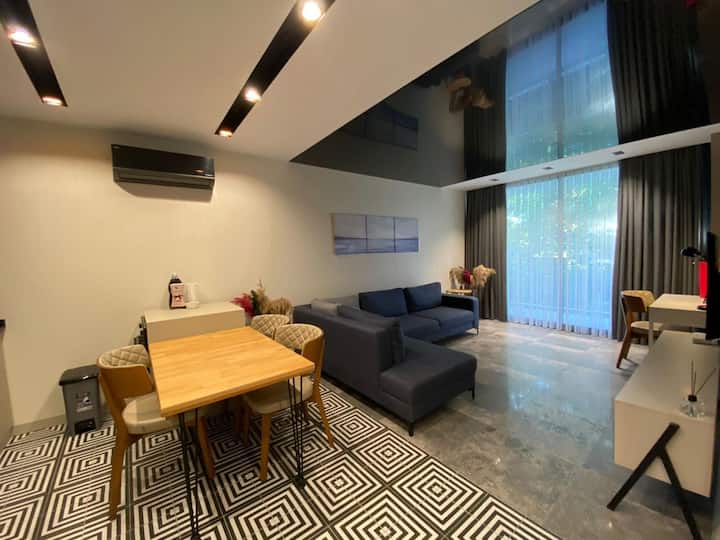 11denize 150m Ultralüks Fulleşyalı 1+1 Yaşam Alanı - Antalya