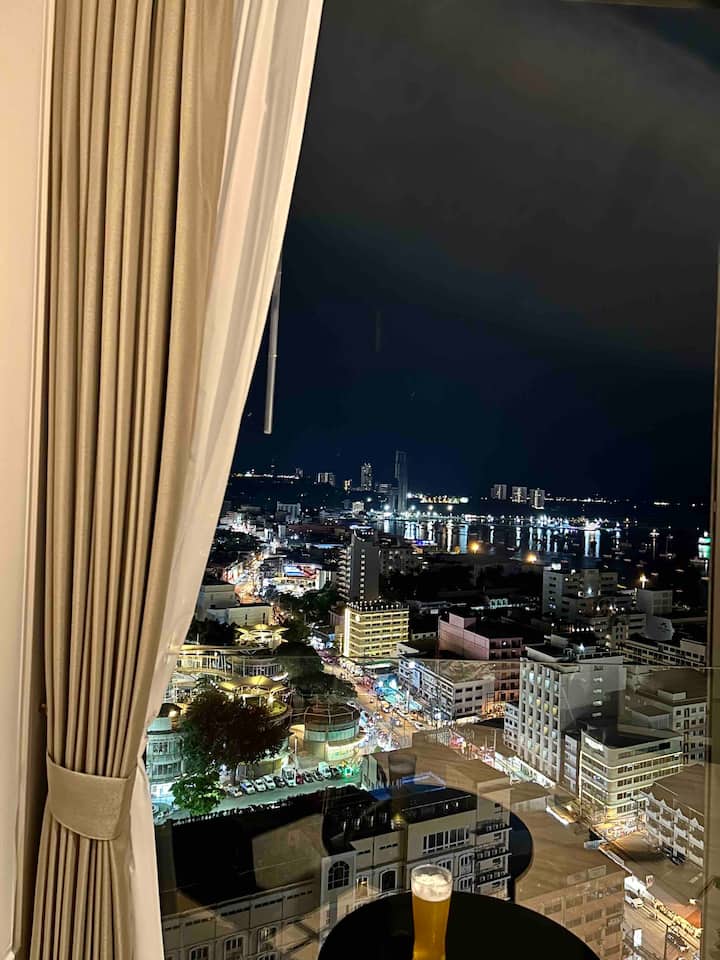 2# Edge Bay View Washer&dryer Long Stay Month Rent - Pattaya