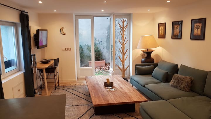 Appartement Déco - 2 Chambres Avec Climatisation - Sainte-Foy-lès-Lyon