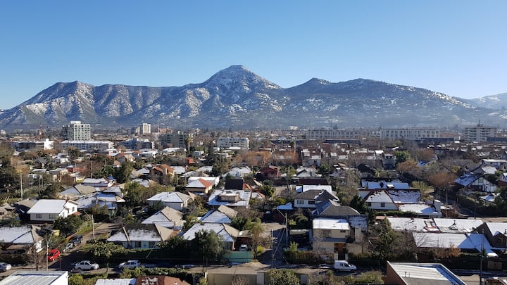 Lindo Dpto Con Vista Panorámica Y Cercano A Mall - Las Condes