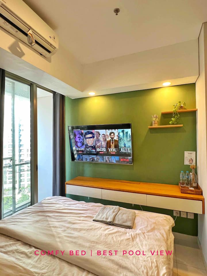 <New Renovated|best View|netflix|smart Tv55"|@tar - Indonesia