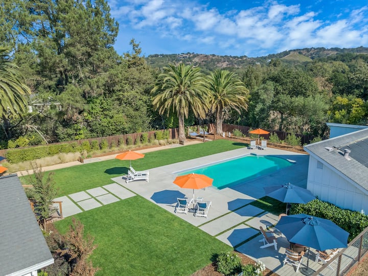 Gorgeous 4bd W/pool & Spa; 5 Mins To Sonoma Square - Yountville, CA