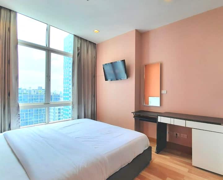 2br2b, 0km Bts Onnut Wi-fi Washer & Netflix Month - Thailand