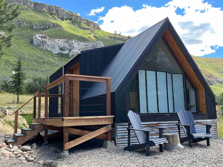 Cliff Side Cabin; Modern A Frame, Amazing Views - Durango, CO