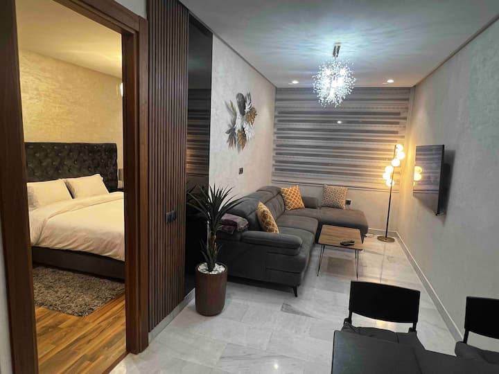 Studio Neuf Paisible 10 Min A Pied Stade Mohamed V - Casablanca