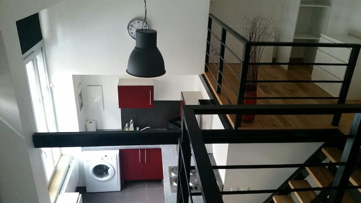 Loft Contemporain Tout éQuipé Tout Confort. - Saint-Étienne