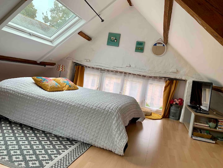 Charmant Studio Duplex Avec Cour Privative - Assérac