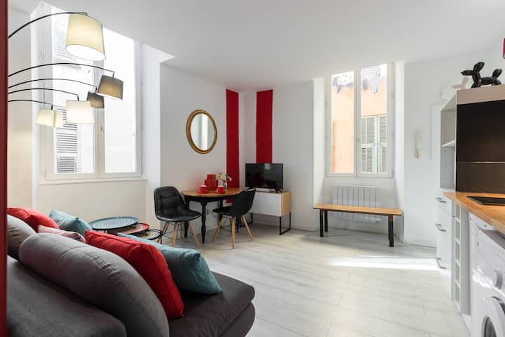 Cosy Flat Vieux Nice Charmant & Confortable 2 P - Nice