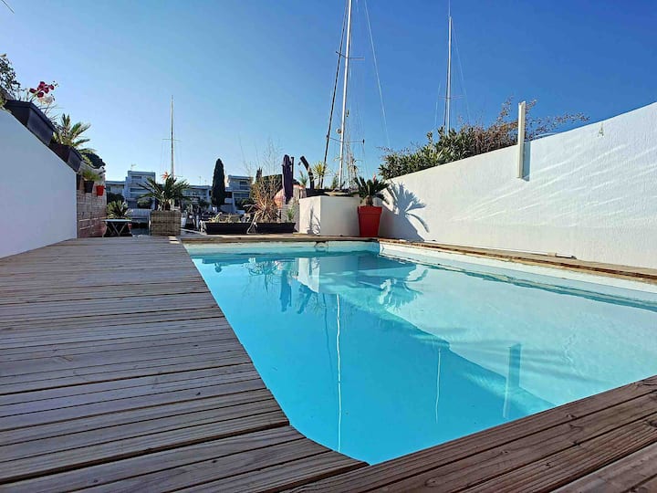 Exceptionnelle Maison Marina 160m2 Quai Privé - Le Grau-du-Roi